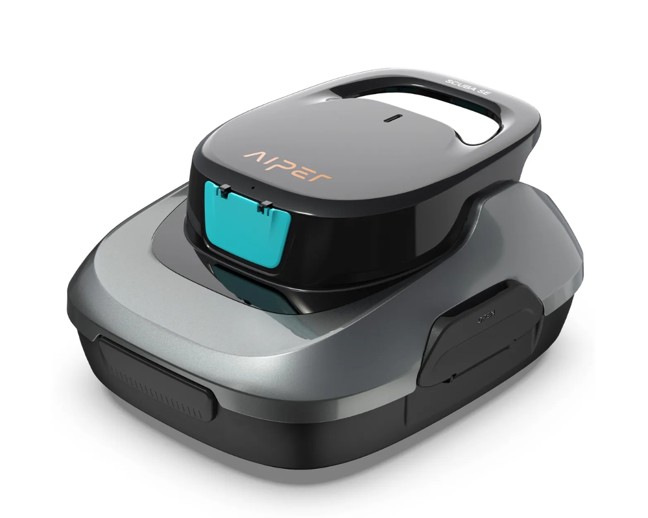 Robot piscine Aiper SCUBA SE noir sans fil à batterie | RobotPiscine.com
